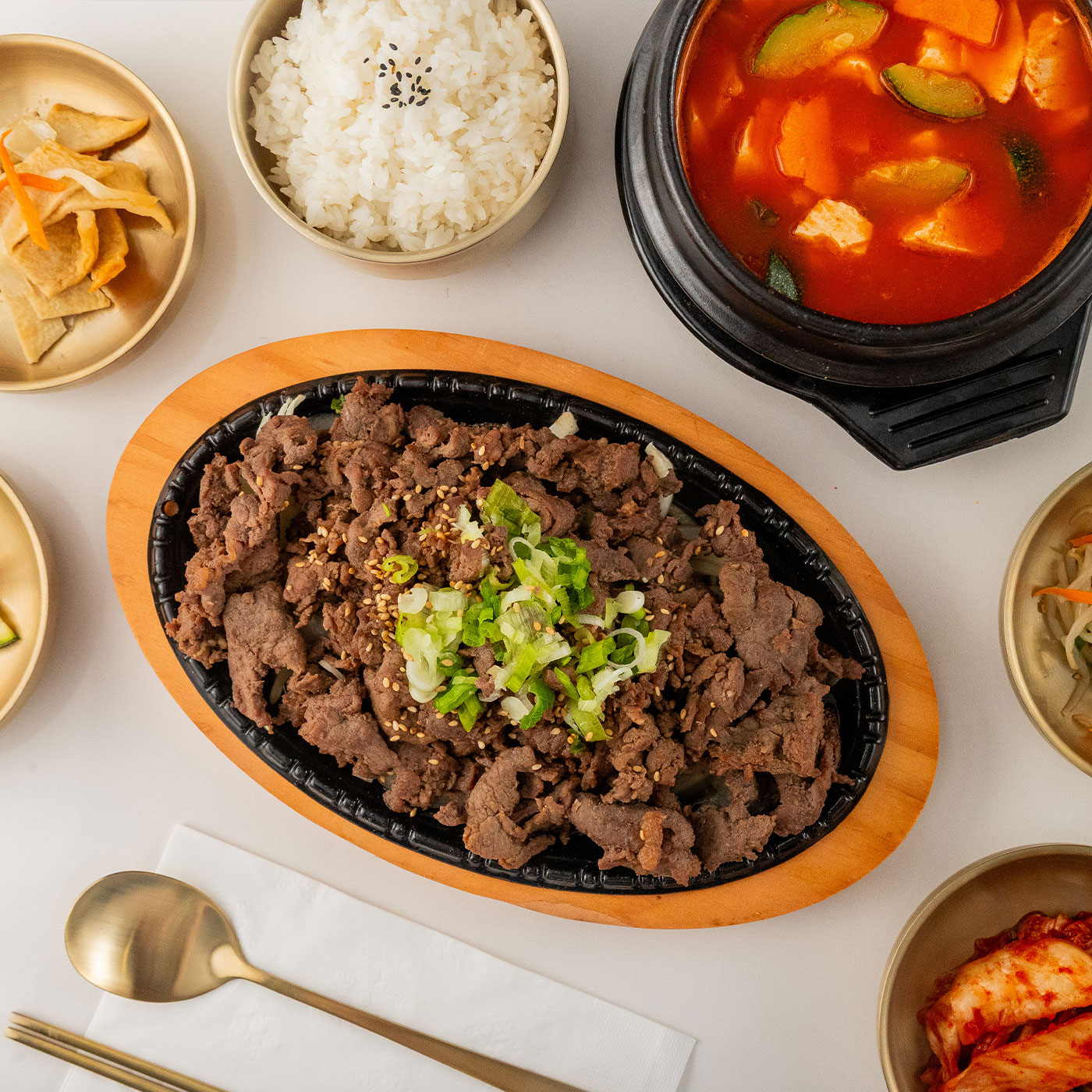 ONDO Menu – Korean Tofu & Pot Rice in Santa Ana